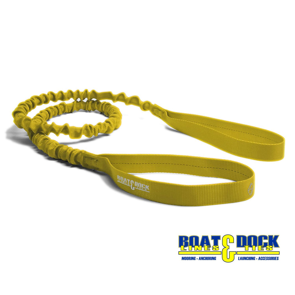 Boat Lines & Dock Ties Boat Dock Tie Bungee, Made in USA, 2 Loop 5 Foo ...