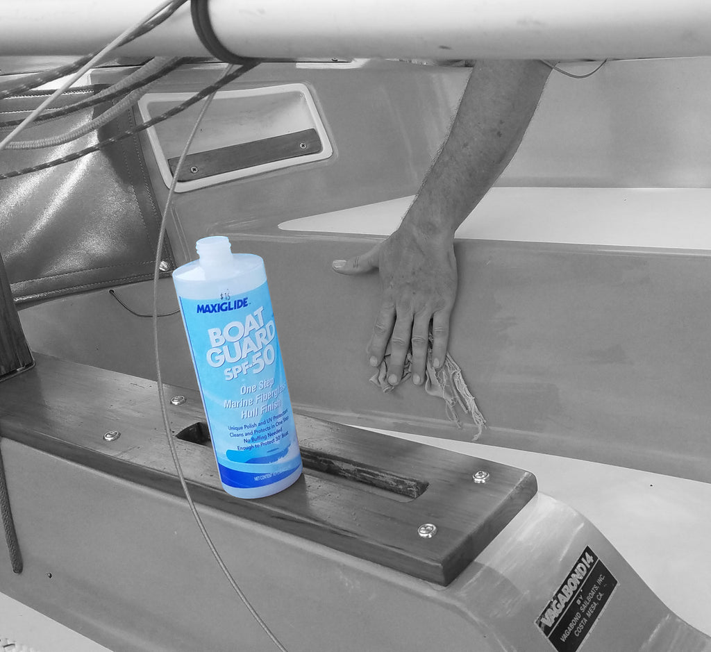 Maxiglide Boat Guard SPF-50 - One Step Marine Fiberglass Hull Finish ...