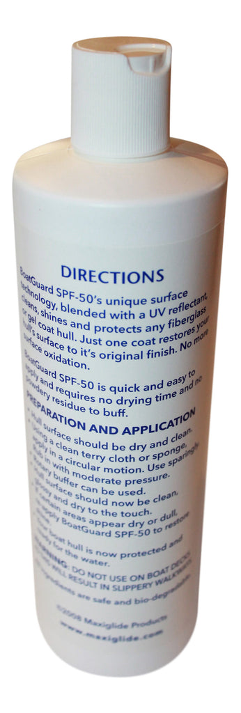 Maxiglide Boat Guard SPF-50 - One Step Marine Fiberglass Hull Finish ...